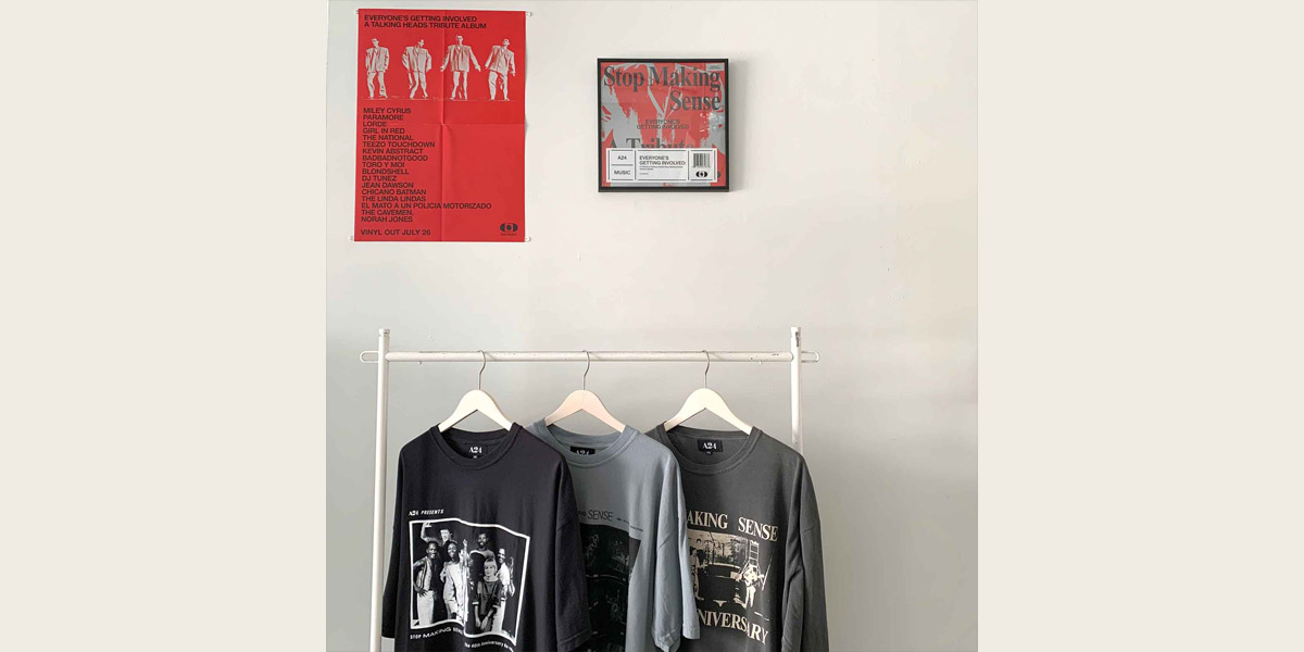 Stop Making Sense × A24 待望のコラボレーションアイテムが入荷致しました。 | Fragile フラジャイル 大阪